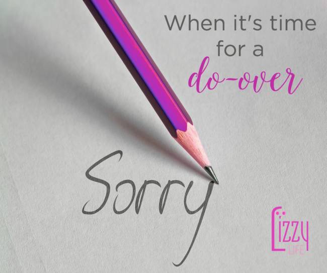 When It's Time for a Do-Over - ELIZABETH LAING THOMPSON